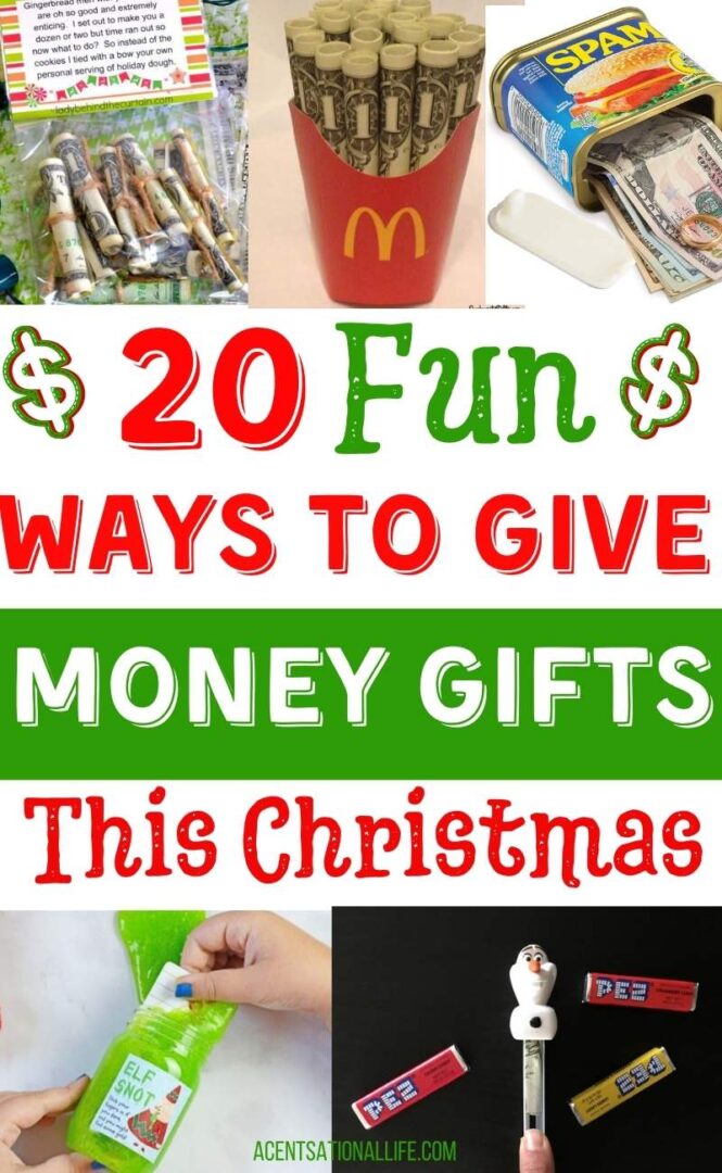 20 Fun Ways To Gift Money & Gift Cards To Friends And Family - A ...